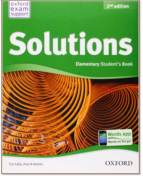 Solutions - Elementary: Учебник по английски език : Second Edition ...