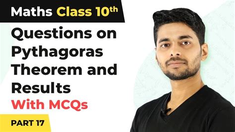 Class Maths Chapter Questions Based On Pythagoras Theorem And Its Results Part Tr