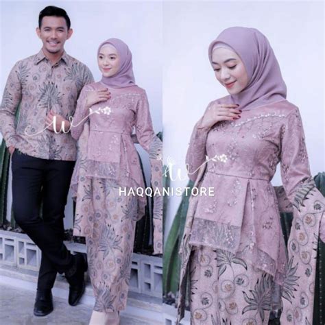 Jual Baju Lamaran Couple Set Couple Kalena Brown 2 Modern Terbaru