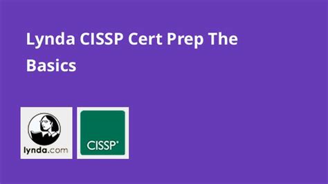 Cissp Cert Prep The Basics