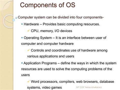Introduction And Types Of Operating Systempptx