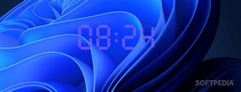Digital Clock Desktop Wallpaper