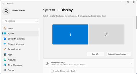 How To Change Monitor And In Windows
