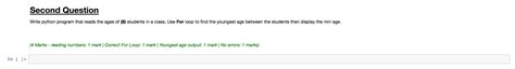 Solved Second Question Write Python Program That Reads The