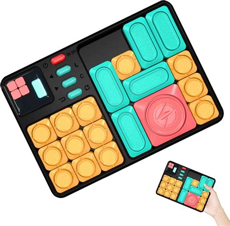 jp 頭の体操パズル スーパー スライド パズル 脳トレ ゲーム 子供の大人のための携帯ゲーム機、パズル思考論理