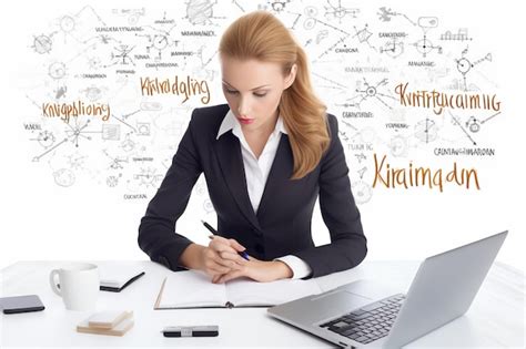 Premium Photo The Power Of Knowledge Management A Businesswomans Perspective