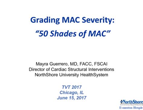 Grading Mac Severity 50 Shades Of Mac