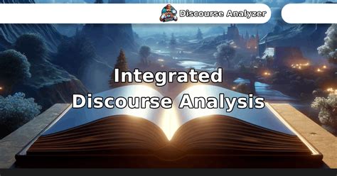 Integrated Discourse Analysis Interactive Article Discourse Analyzer Ai Toolkit