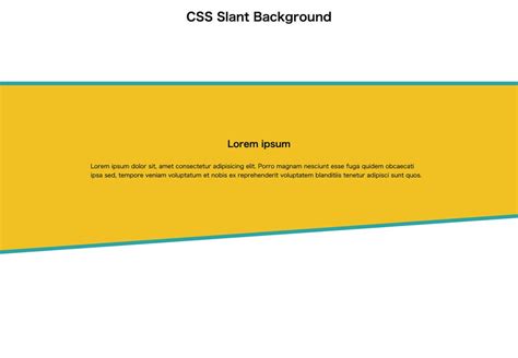 Css Slant Clippath Double Web Saku