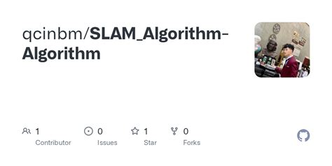 Github Qcinbm Slam Algorithm Algorithm