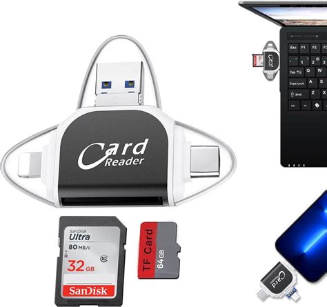 Amazon Com Multi Port In Universal SD TF Card Reader In Portable Memory Card Reader