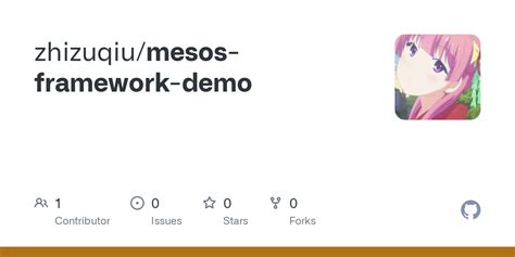Github Zhizuqiumesos Framework Demo