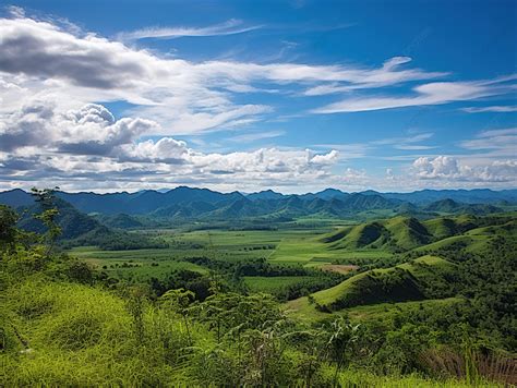 언덕 꼭대기 풍경 배경 일러스트 언덕 꼭대기 풍경 사진 및 배경 화면 무료 다운로드 Pngtree