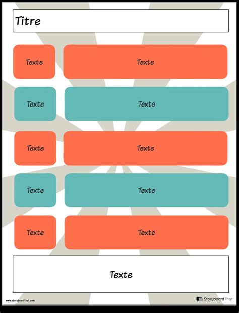 Structure Du Texte 3 Storyboard Par Fr Examples