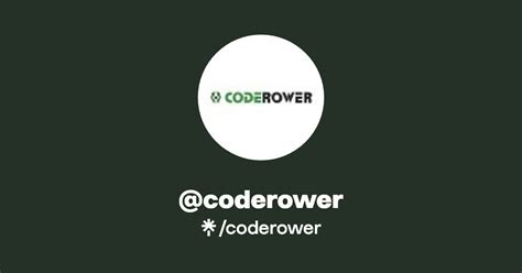 coderower twitter instagram facebook linktree