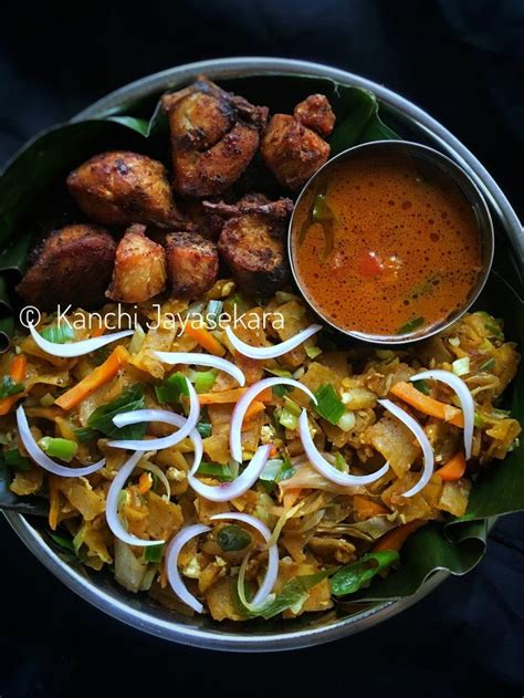 Sri Lankan Chicken Koththu Roti Spicy Chicken Gravy