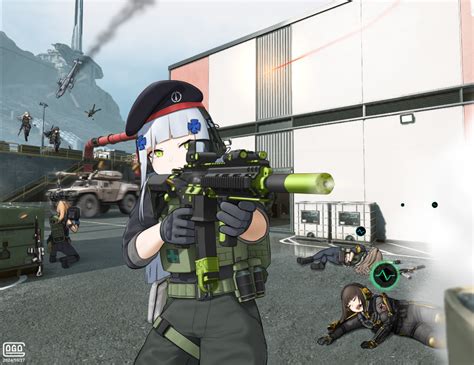 Gogo Gogo 23 Hk416 Girls Frontline M4a1 Girls Frontline Scar H Girls Frontline