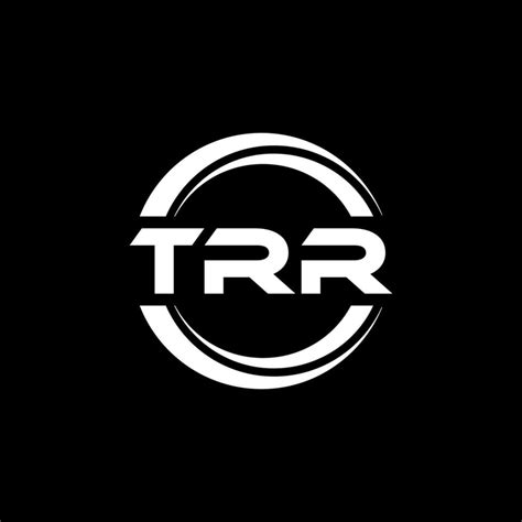 Trr Letter Logo Design In Illustration Vector Logo Calligraphy