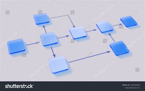 Workflow Business Process Concept Block Scheme Stock Illustration 2261542625 Shutterstock