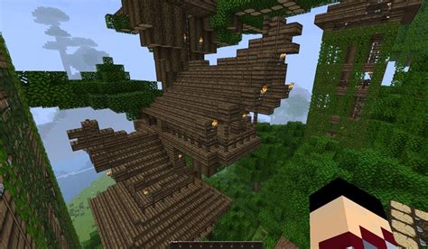 Tree Top Village Minecraft Map