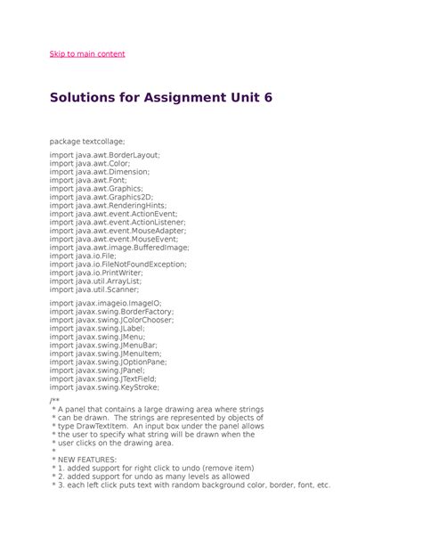 Networking Advanced Gui Programming Chapter Assignment Solutions Skip To Main Content