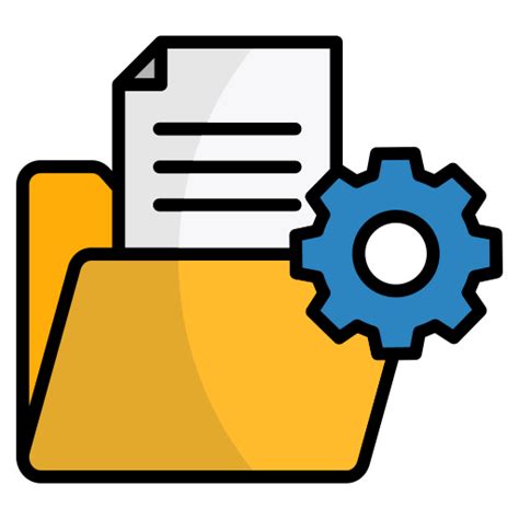 File Management Generic Color Lineal Color Icon