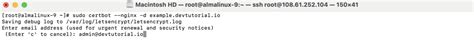 How To Install Lets Encrypt Ssl In Nginx On Almalinux 9 Devtutorial