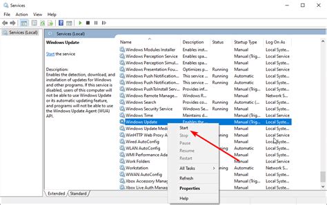 Windows Update Service Not Running Solved