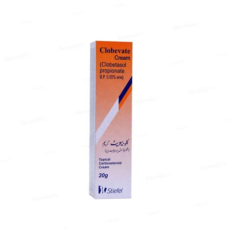 Clobevate Cream 20gm Chemistcart