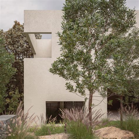 Ludwig Godefroy Creates Brutalist Cube Shaped Home In Mexico
