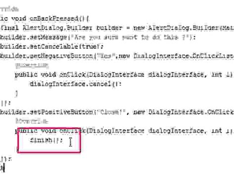 Alert Dialog Example In Android