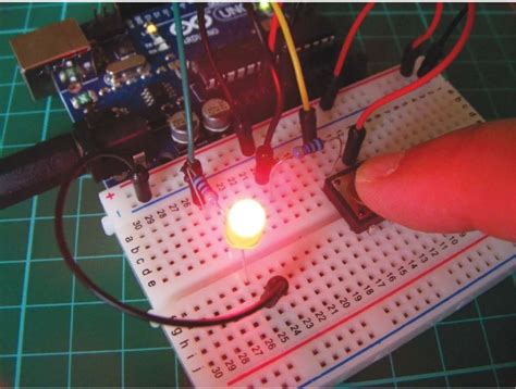 Blinking Led With Push Button