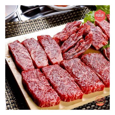 가성비 좋은 미국 소고기 살치살 구이용 미트데이즈 A4