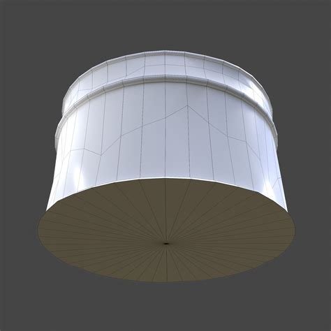 Circular Container 3d Model By Get Dead Entertainment