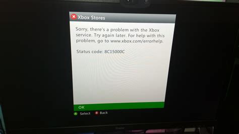 Xbox360 After Update How I Can Fix It What Is This It Show When I Try To Go Details Press X