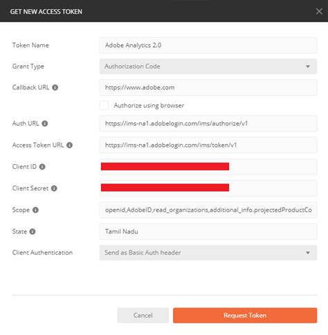 Adobe Analytics Steps To Create Your First Api 20 Request Using