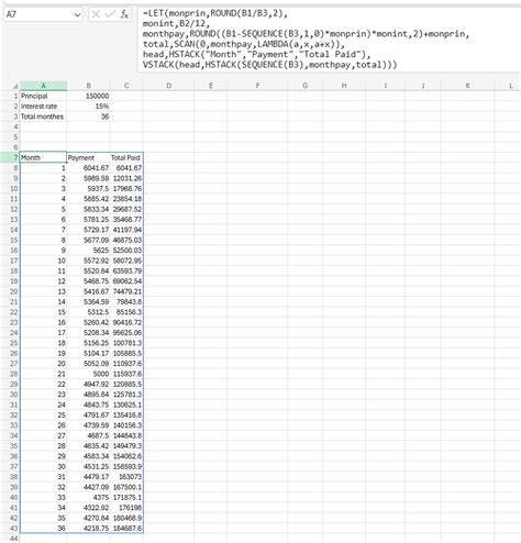 Excel Mortgage Monthly Payment With Constant Principal Payment Stack Overflow