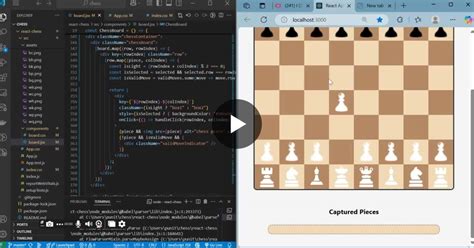 React Reactjs Chess Webdev Programming Dailycode Coding Punit Sinha
