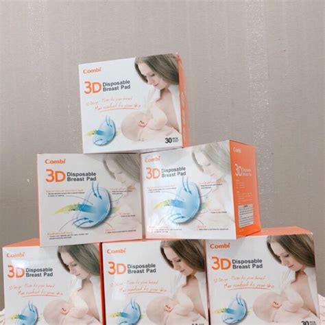 Box Of Breathable 3d Milk Absorbent Pads 30pcs Shopee Malaysia