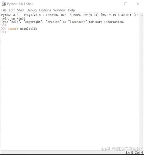 Python 中matplotlib 如何安装？ 知乎