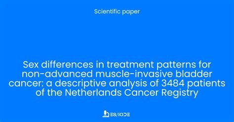 Esiode On Linkedin Scientific Research Sex Differences In Treatment