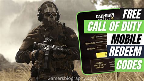 Free Cod Mobile Redeem Codes In 2023 [ Free Rewards ] Gamers Biography