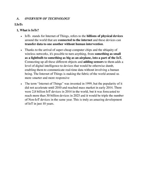 Big Data Iots In E Commerce A Overview Of Technology I 1 What Is