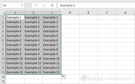 Formation Excel Manipulations De Base