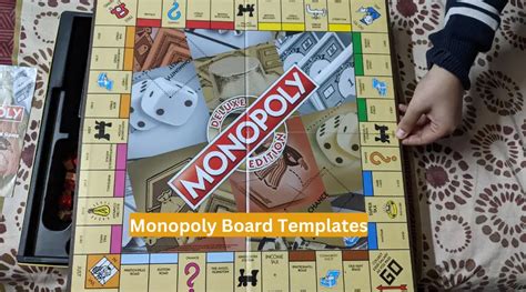 Monopoly Board Layout6 Printable Monopoly Board Templates