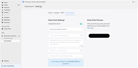 App Settings Revenuehunt Documentation