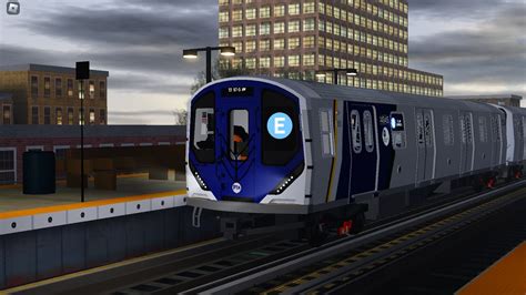 Pta Subway 57th Street Bound R211t E Train At Fairview Ave Youtube