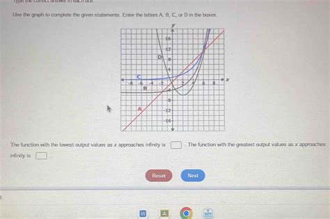 type the correct answer in each box use the graph to complete the