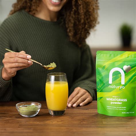 Naturya Organic Wheatgrass Powder