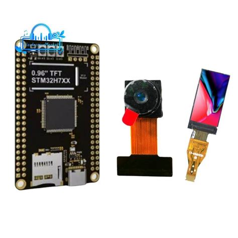 stm32h7 core board 0 96 inch screen ov7725 lens stm32h750vbt6